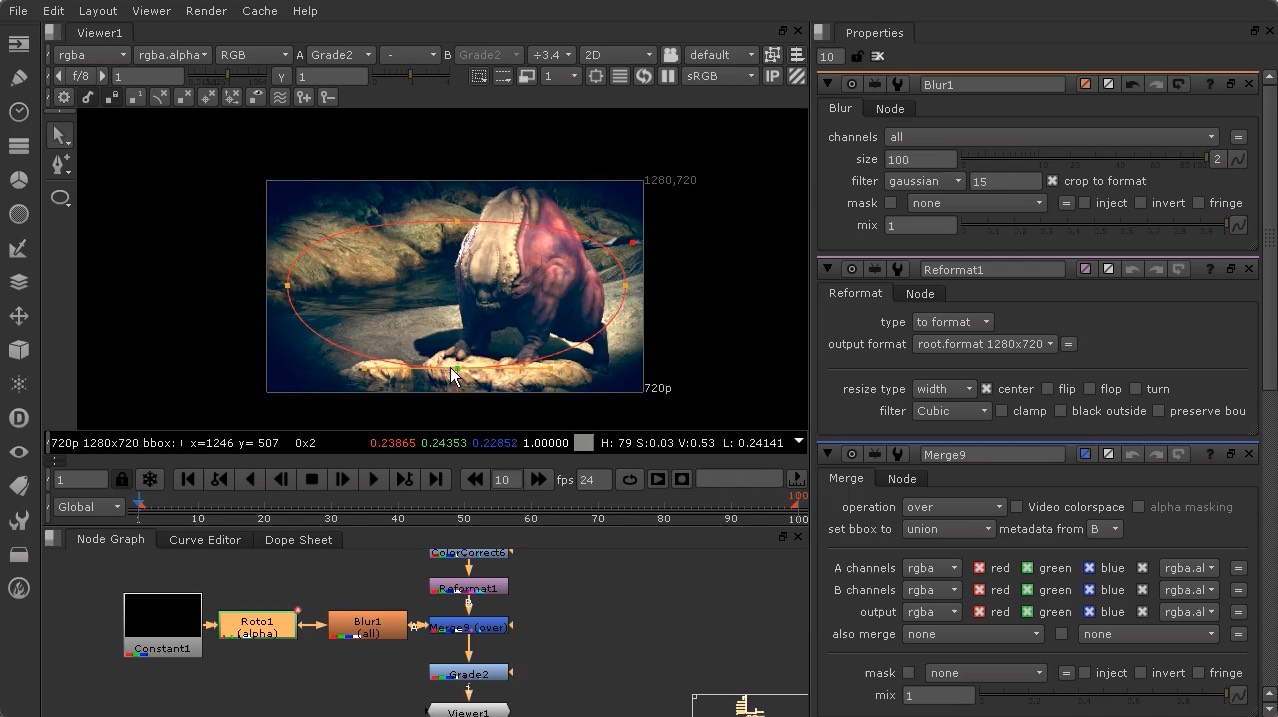 数字导师NUKE 8.0 v1 快速入门 - 视频素材资源网 CGSOP.com