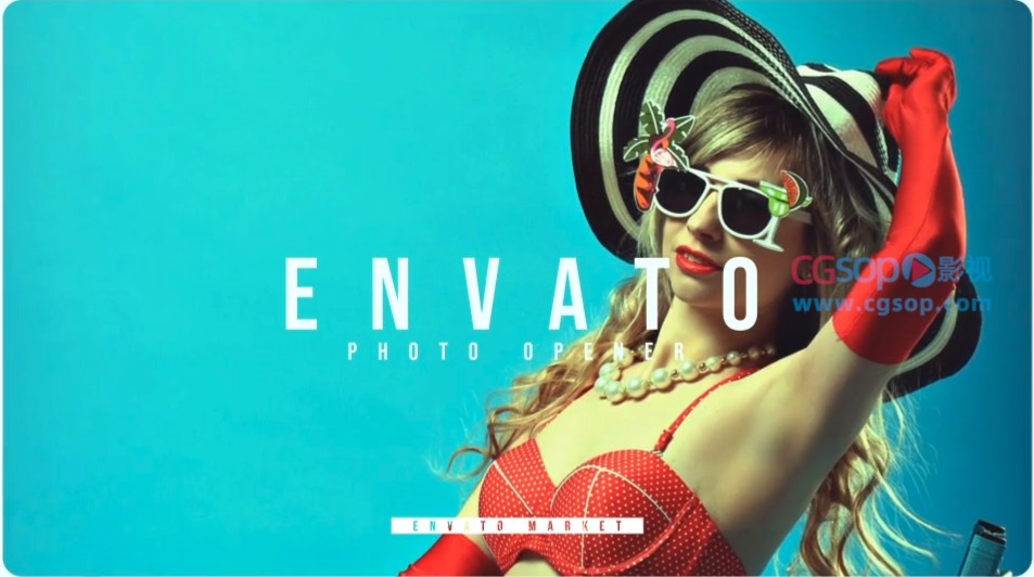 时尚大气开场视频AE模板 - 视频素材资源网 CGSOP.com